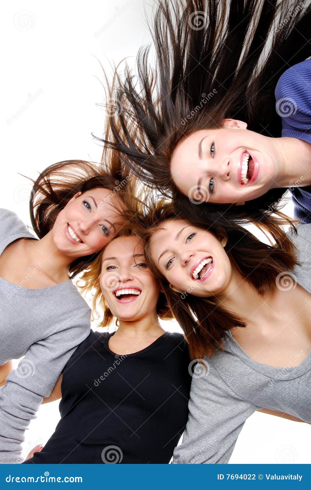 Group Portrait of Fun, Happy Women Stock Photo - Image of happy, girls ...