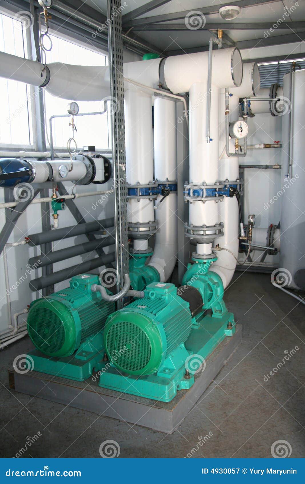 Group of powerful pumps stock image. Image of group, stress - 4930057