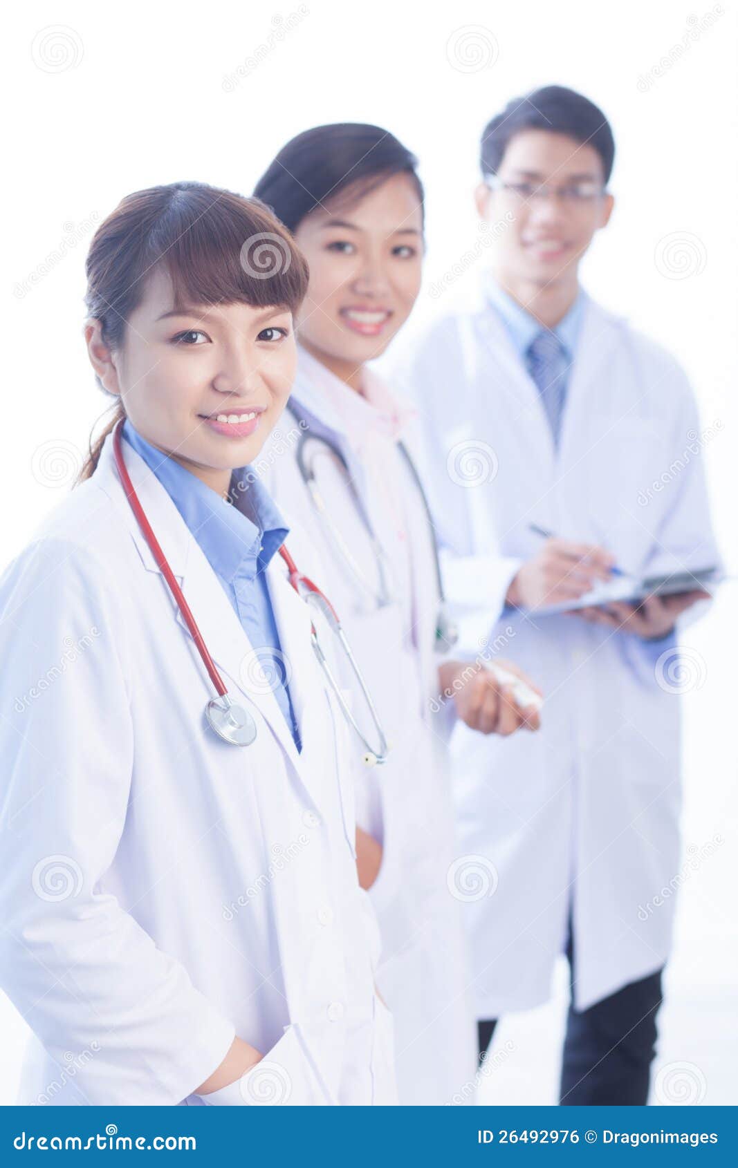 Group of practitioners stock photo. Image of feminine - 26492976