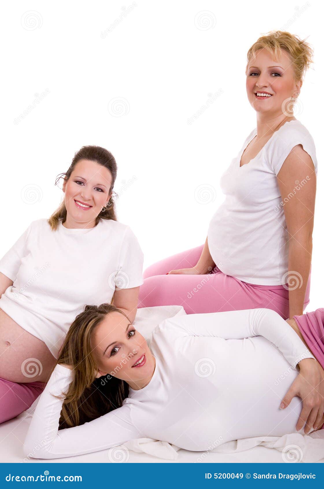 Group Of Pregnant Women Royalty Free Stock Images Image 5200049