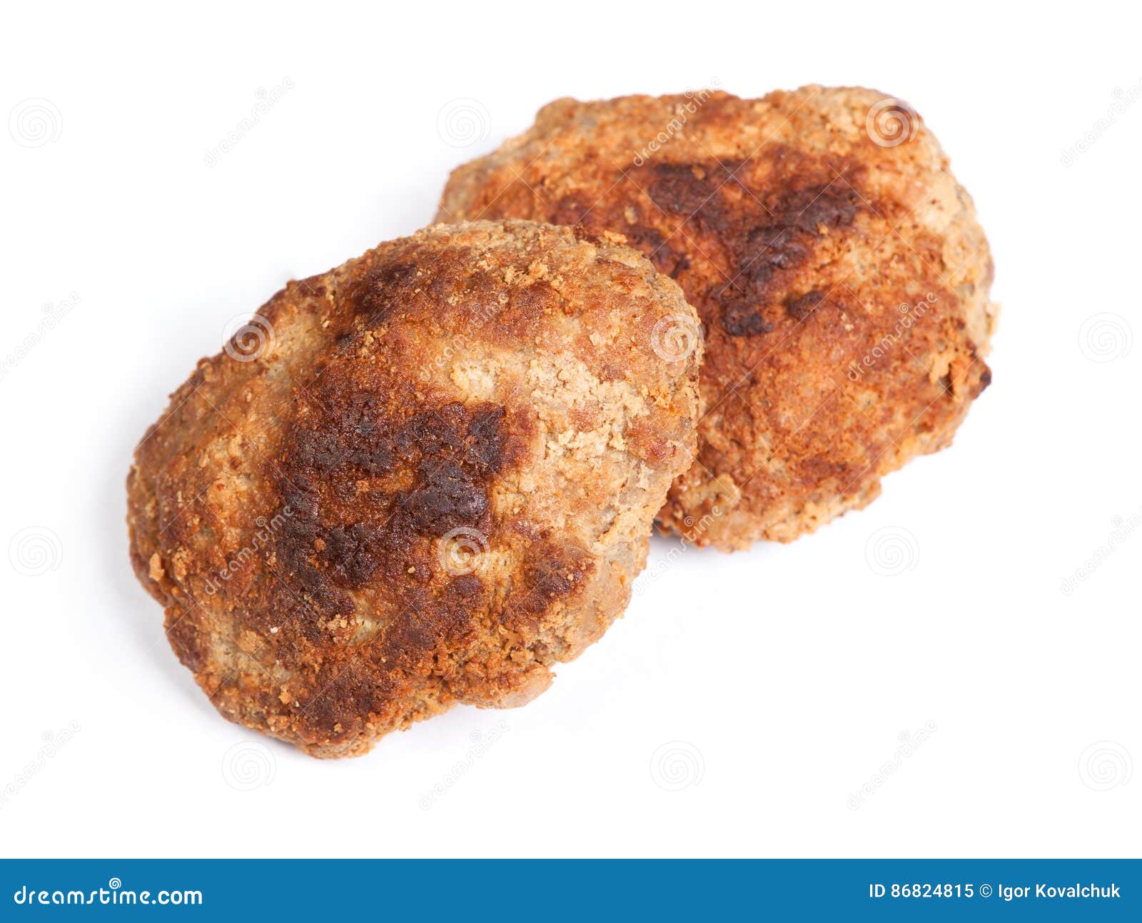 Group of Prepared Small Hand Made Cutlets Stock Image - Image of cutout ...