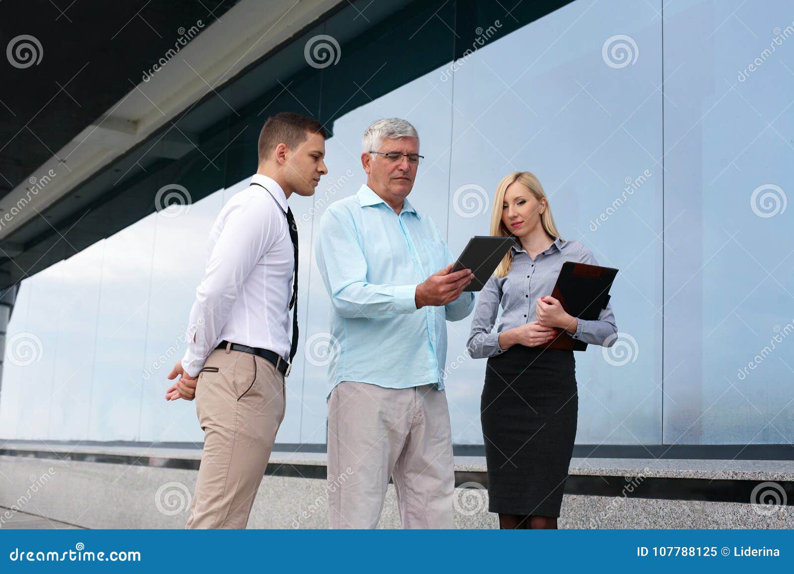 Group of Professional Construction Managers. Stock Image - Image of ...