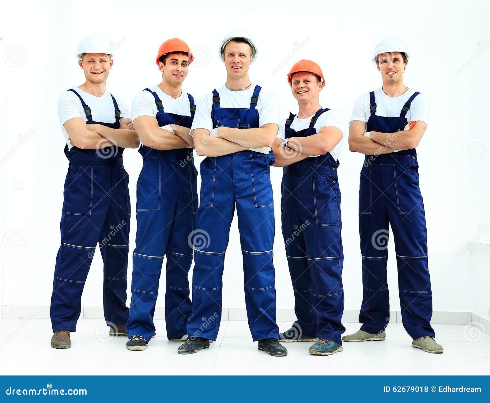 Group of Professional Industrial Stock Photo - Image of hard, building ...