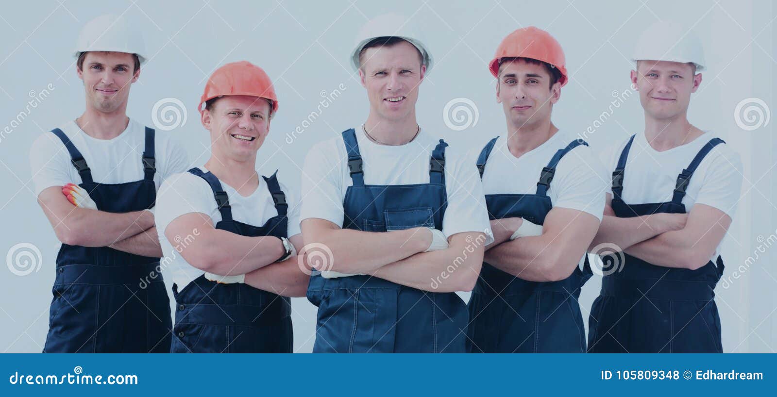 Group of Professional Industrial Workers Stock Photo - Image of people ...