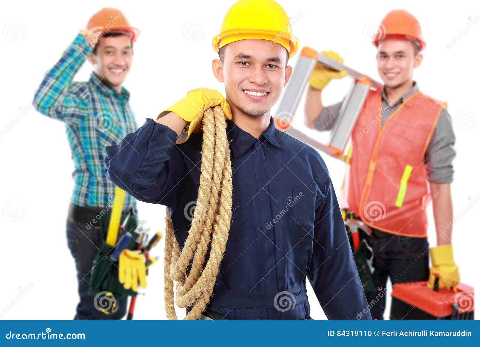Group of Professional Male Engineer Stock Photo - Image of profession ...