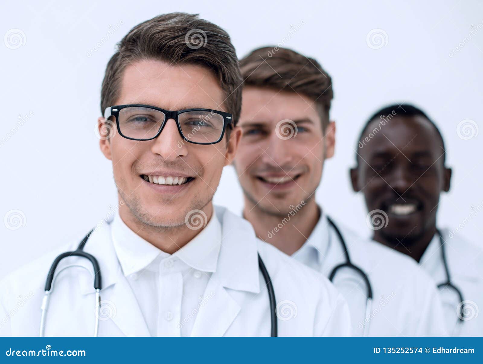 Group of Professional Physicians Stock Photo - Image of confident ...