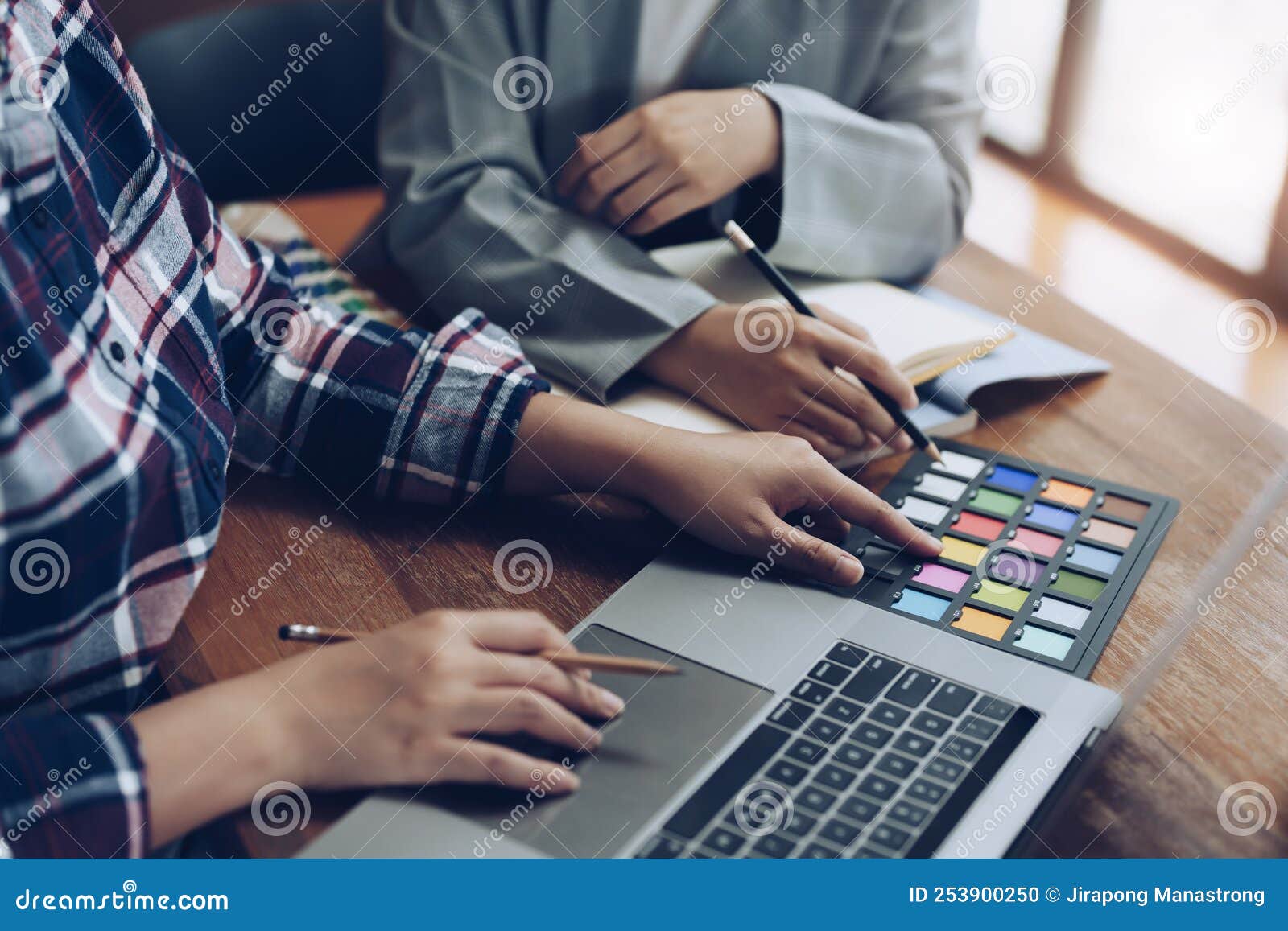 A Group of Professional Web Developer and Graphic Designer Stock Photo ...