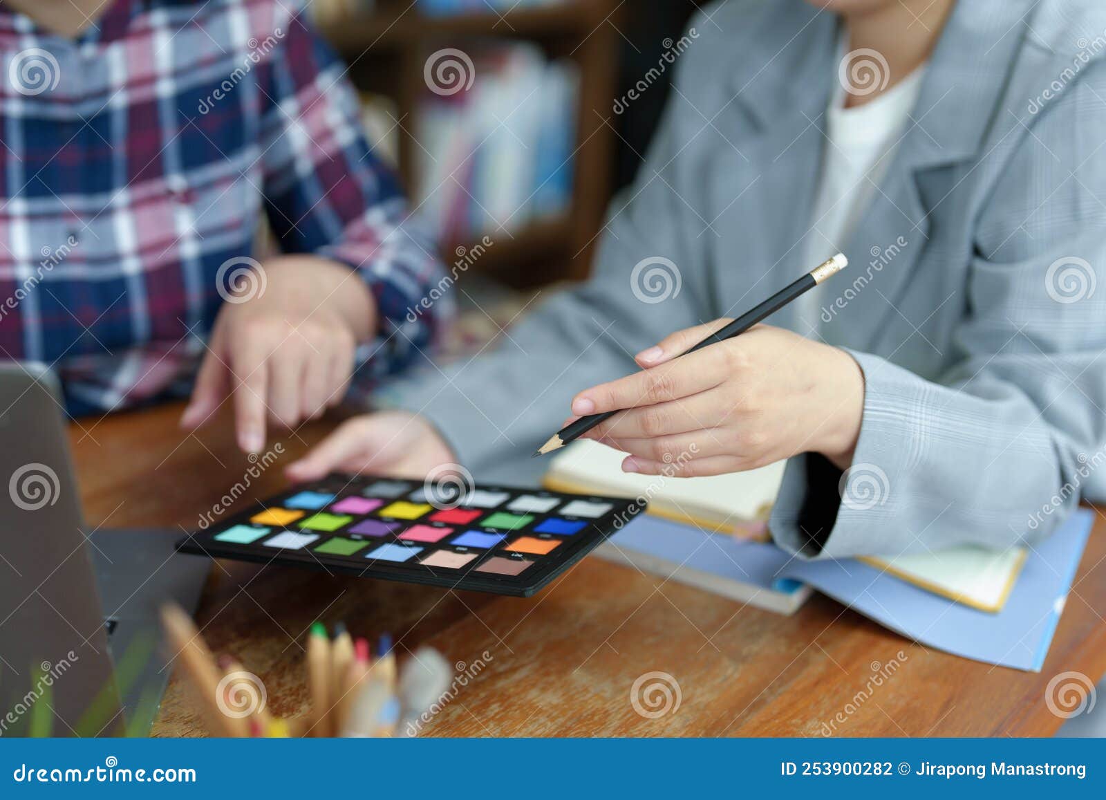 A Group of Professional Web Developer and Graphic Designer Stock Photo ...
