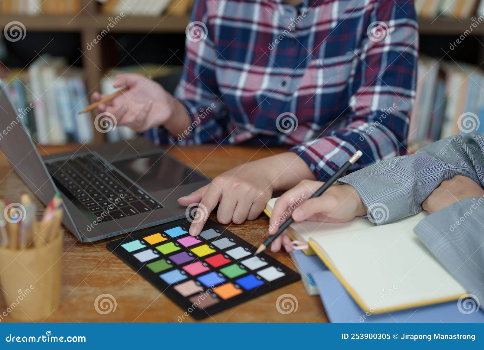 A Group of Professional Web Developer and Graphic Designer Stock Image ...