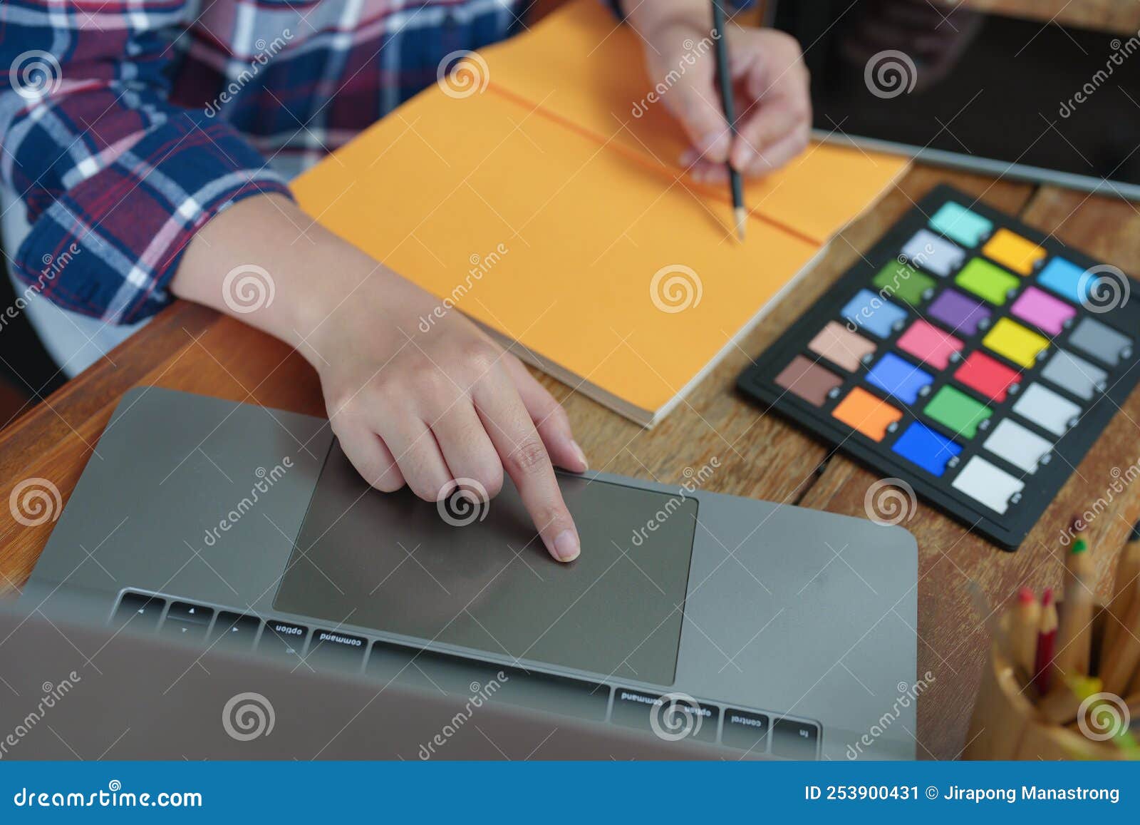A Group of Professional Web Developer and Graphic Designer Stock Image ...