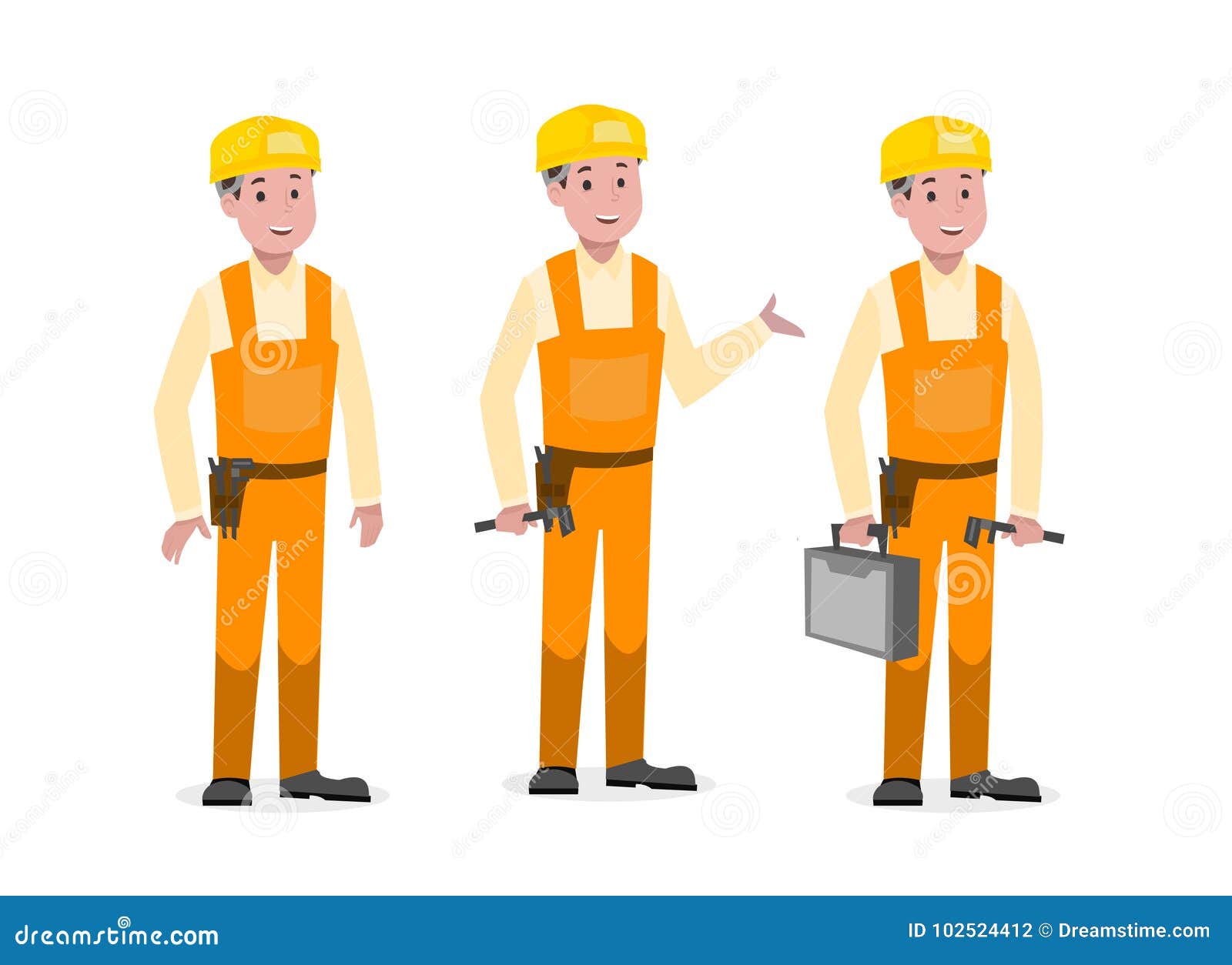 Group of Professional Worker Stock Illustration - Illustration of ...