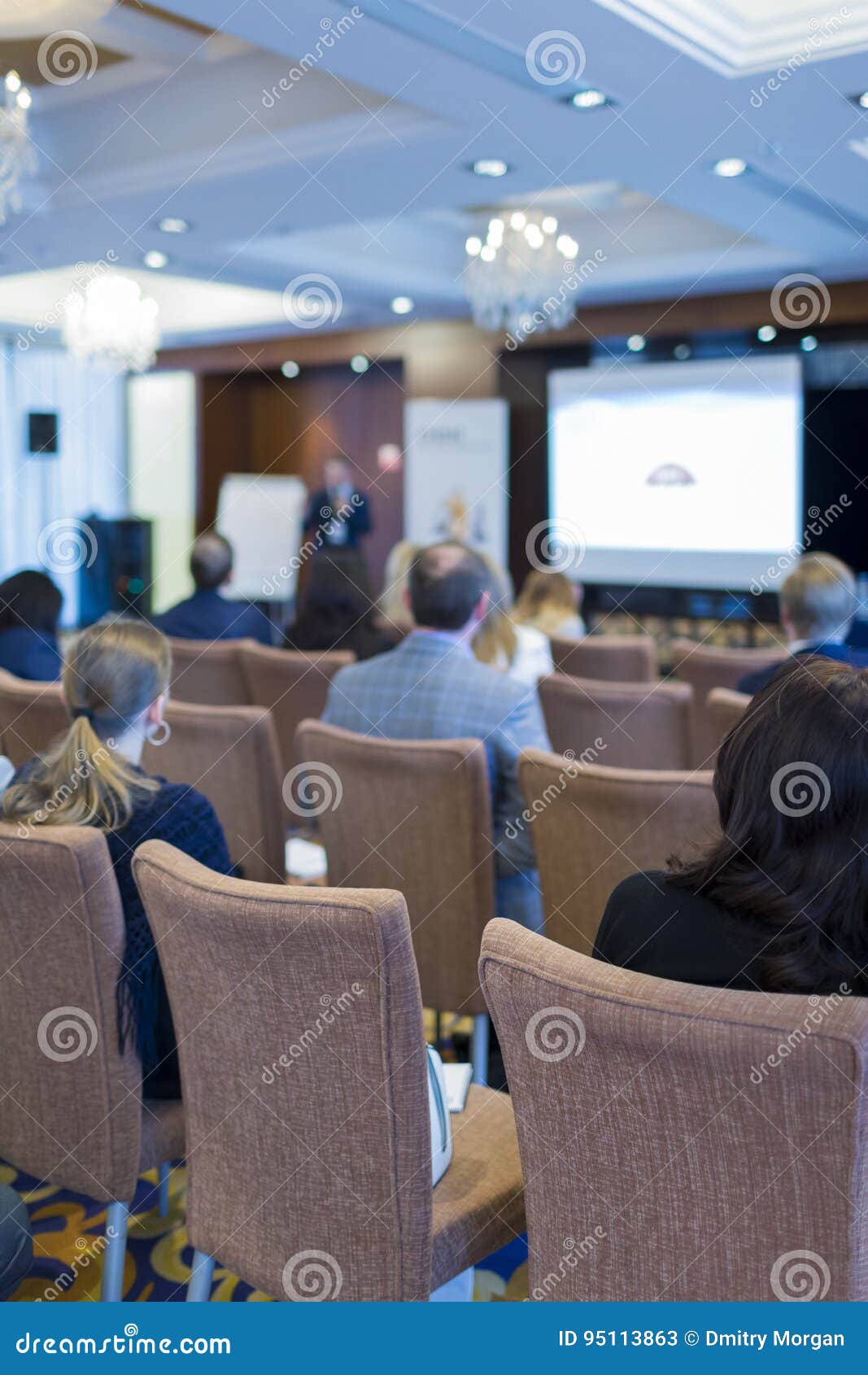 Group of Professionals Attending the Conference. Stock Image - Image of ...