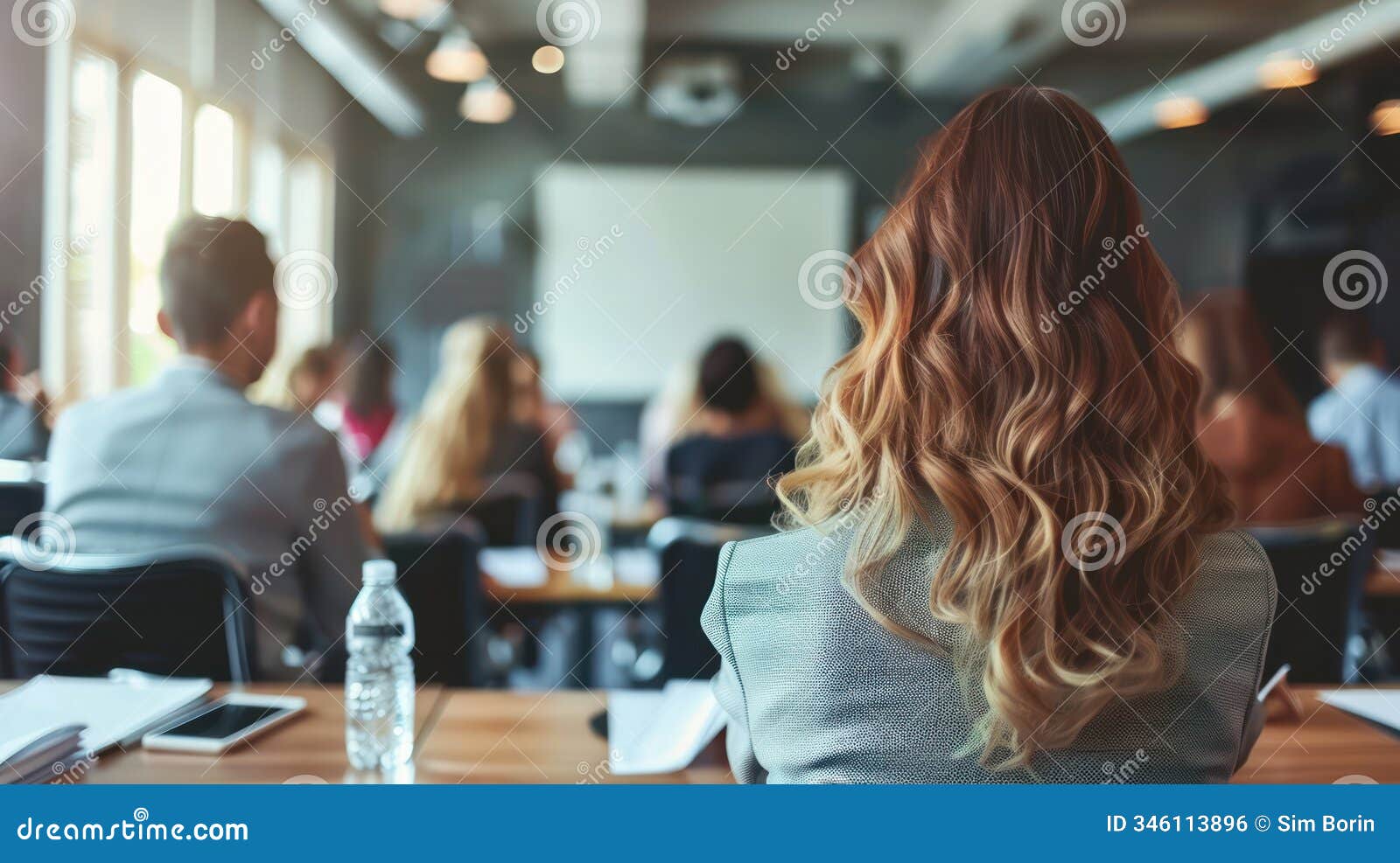 A Group of Professionals Attending a Workshop on Quality Control Stock ...