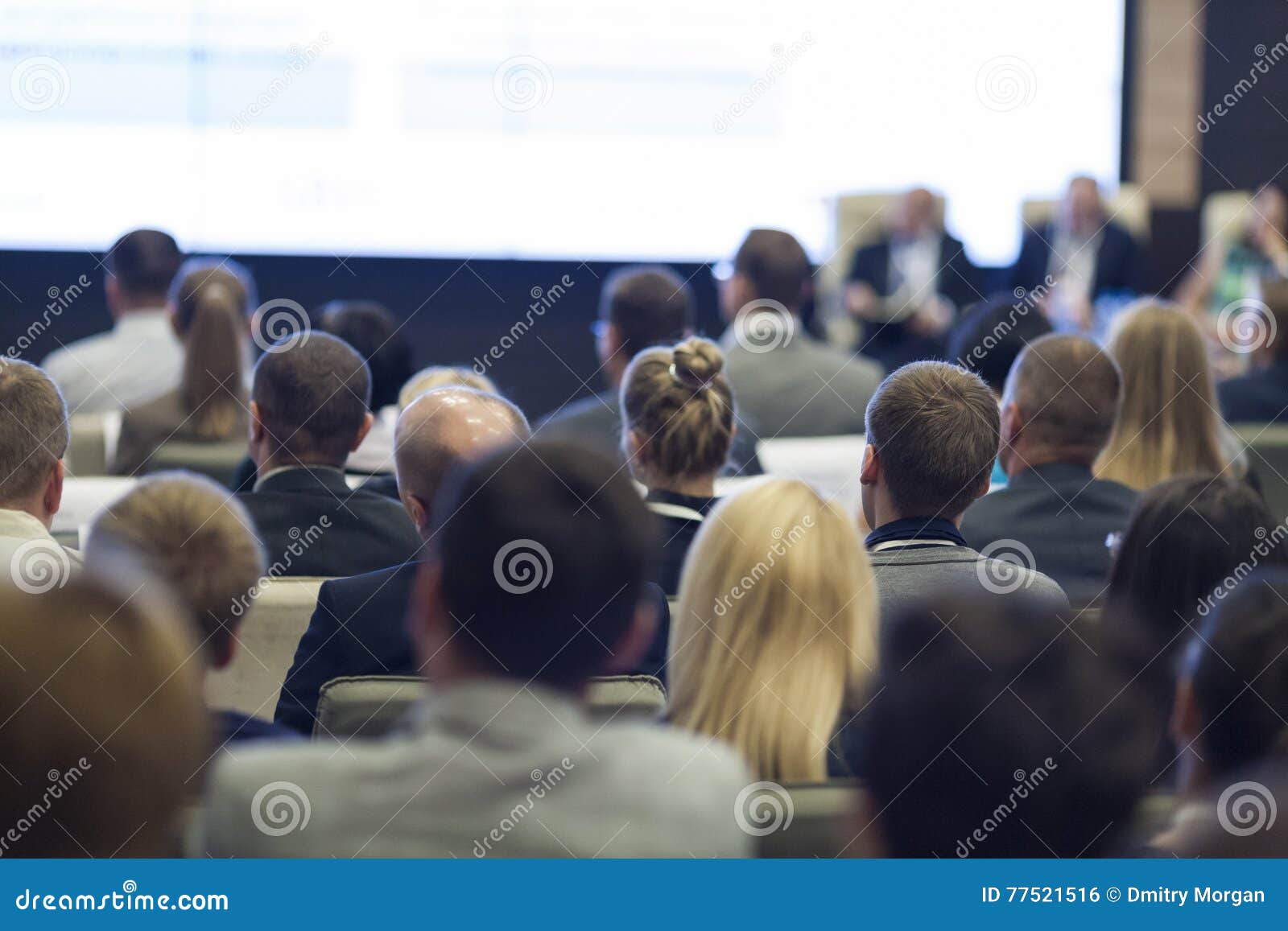 Group of Professionals at the Round Table during the Conference ...