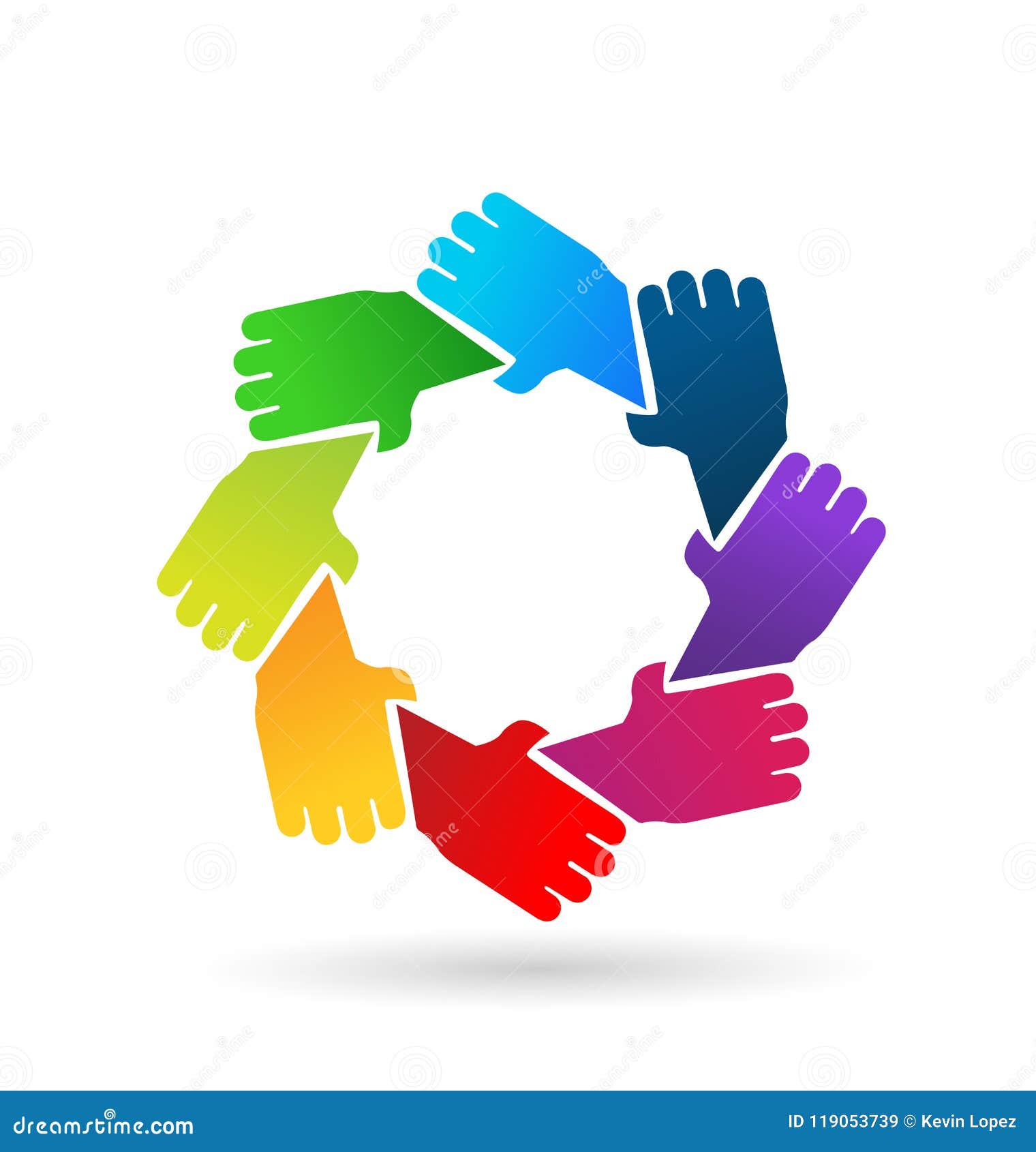 Group of Protecting Hands Icon Stock Vector - Illustration of human ...