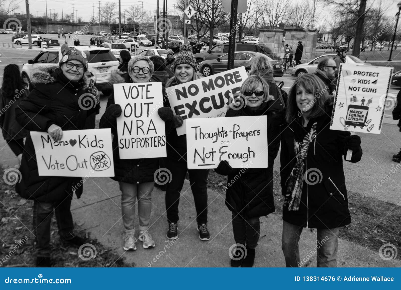 Group of Protestors Against Gun Violence March for Our Lives Editorial ... Group of Protestors Against Gun Violence March for Our Lives Editorial ...