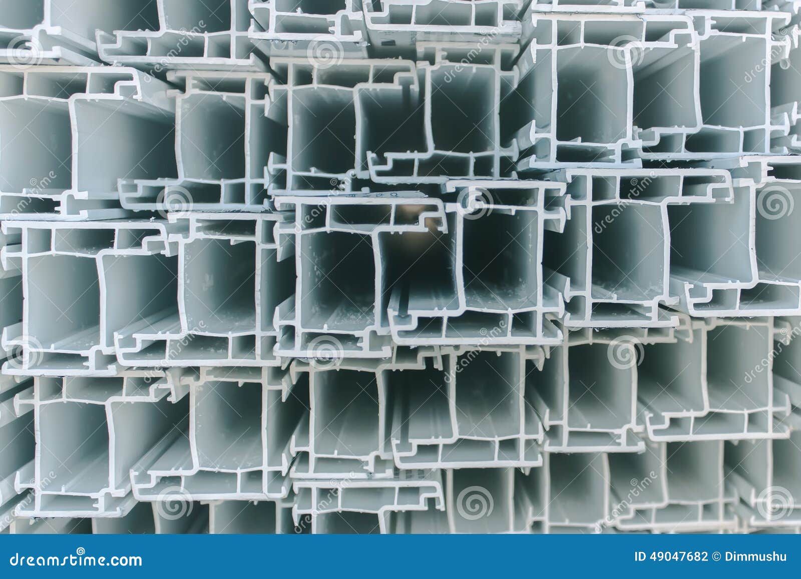 Group of Pvc Sections for Windows Stock Photo - Image of shape, profile ...