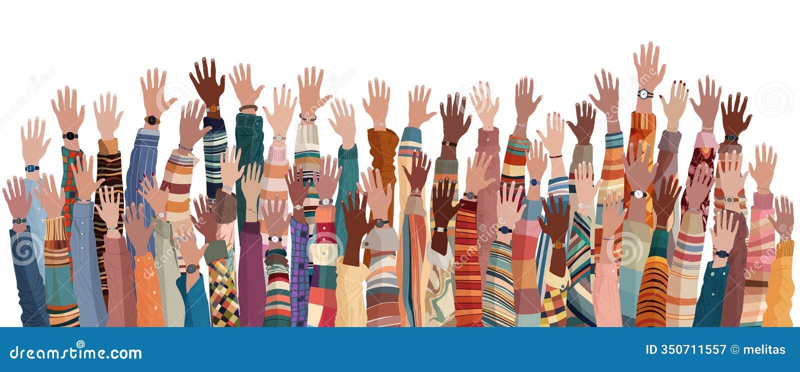 Multicultural People Crowd. Diverse Person Group, Isolated Multi Ethnic ...