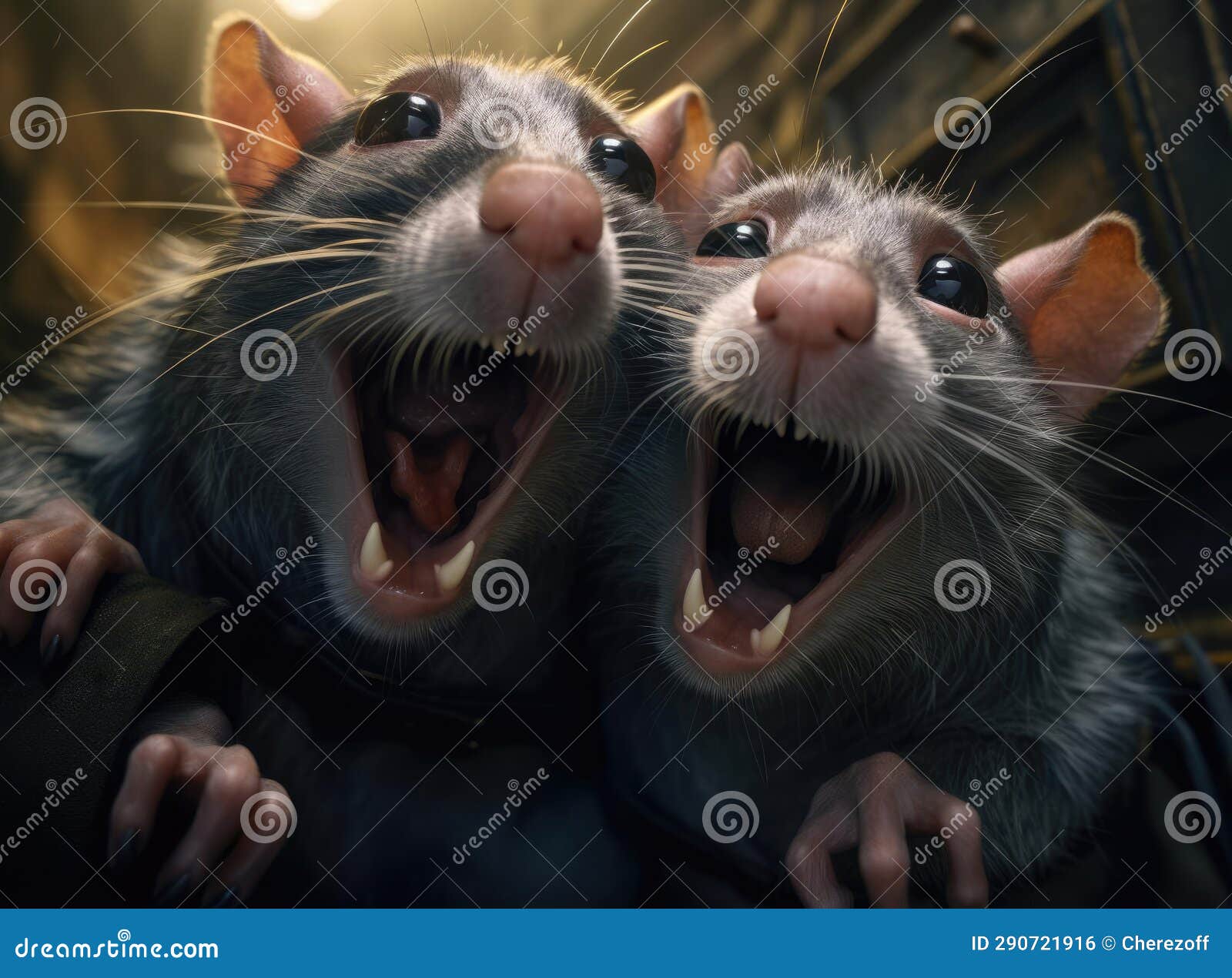 A Group of Rats Looking at the Camera Stock Photo - Image of camera ...
