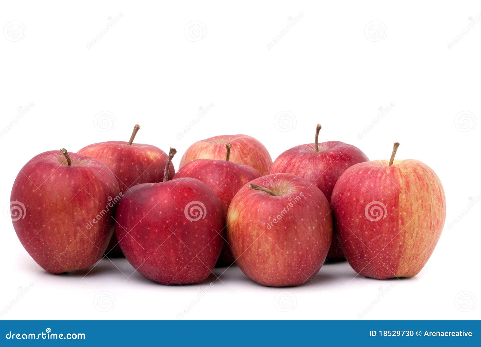 Group of Red Apples stock photo. Image of appetizer, vegetarian - 18529730