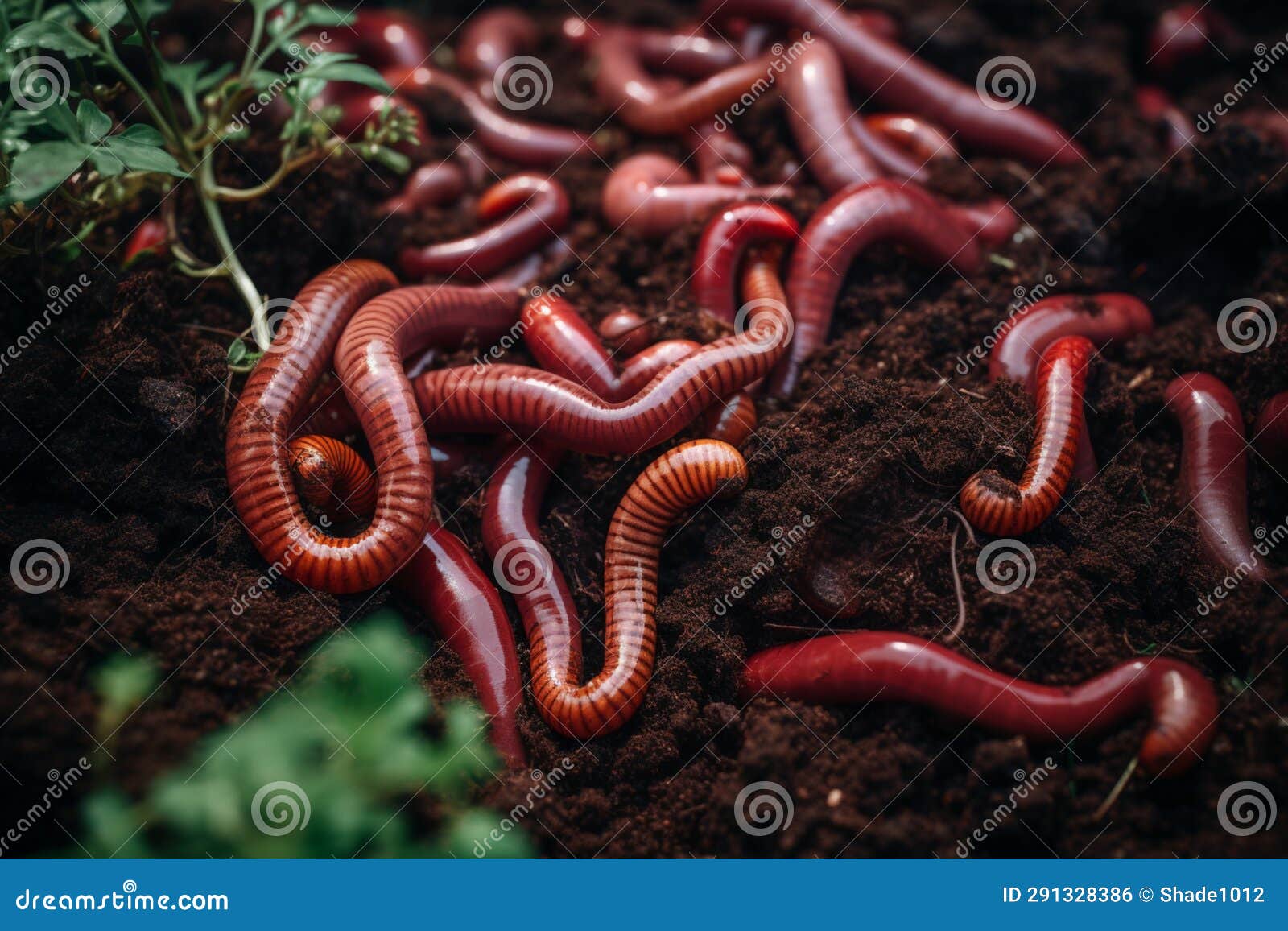 Compost Worms stock illustration. Illustration of messy - 291328386