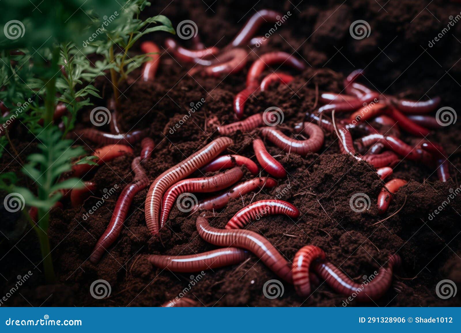 Compost Worms stock illustration. Illustration of invertebrate - 291328906