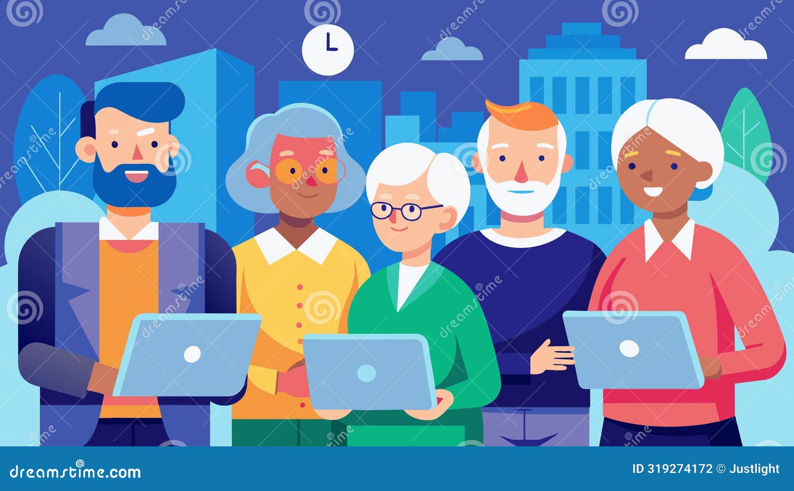 A Group of Retired Professionals Team Up To Create a Tech Startup ...