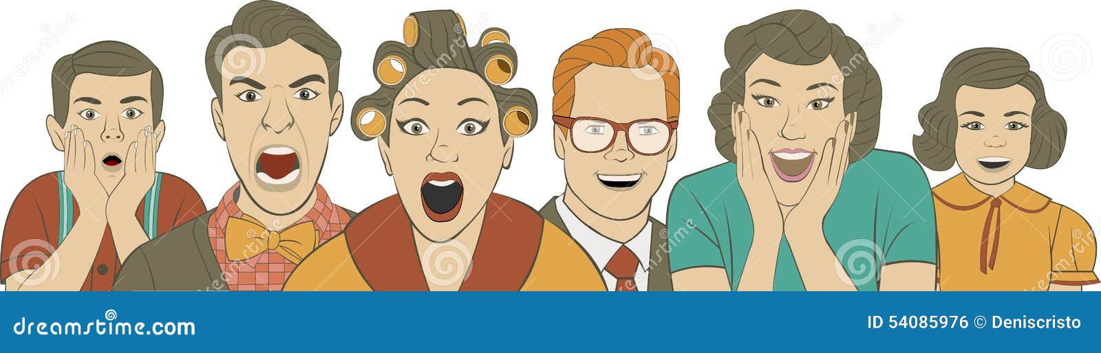 Retro People Recolor Set Vector Illustration | CartoonDealer.com #229853110 Retro People Recolor Set Vector Illustration | CartoonDealer.com #229853110