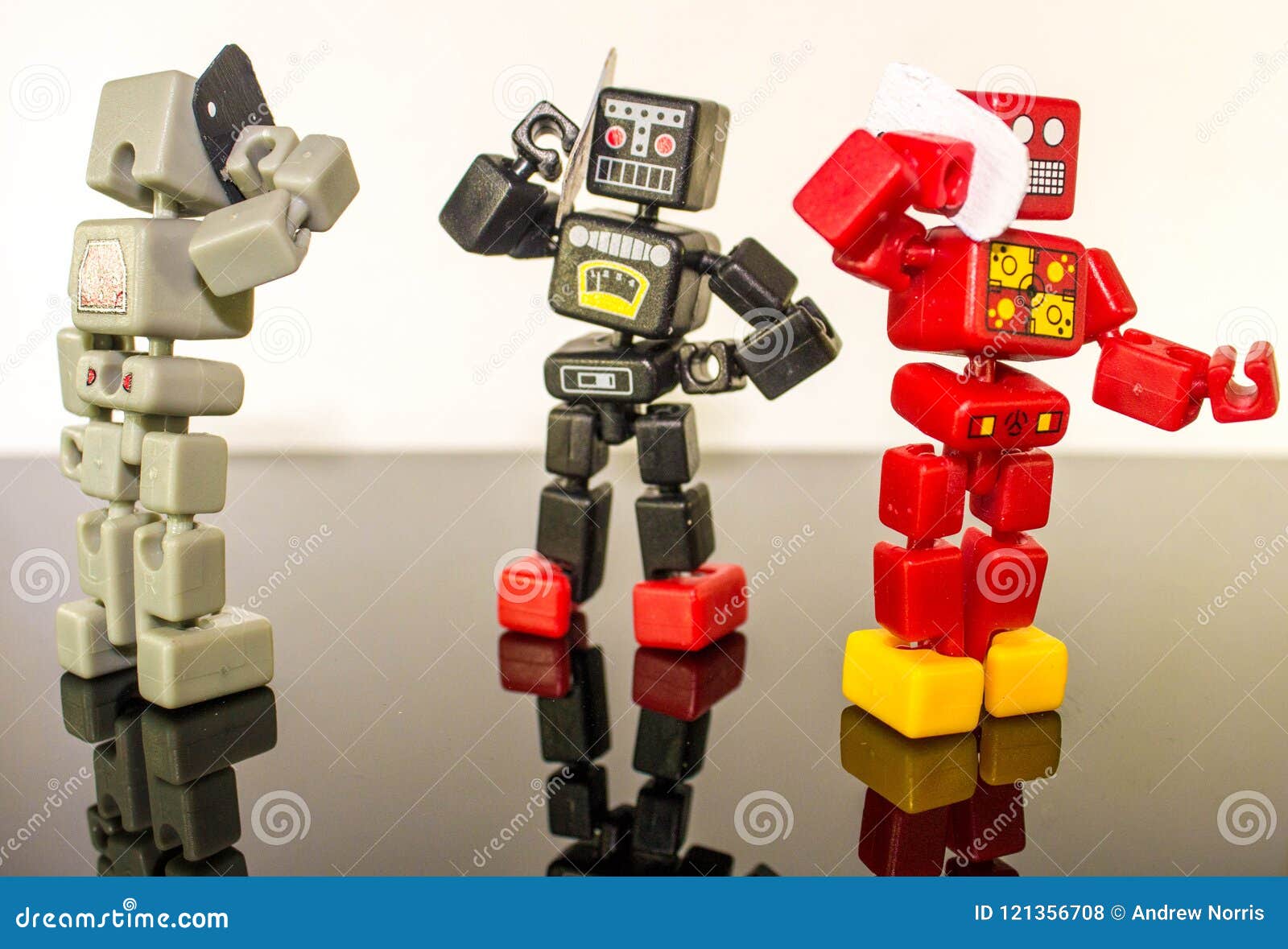 Time to Call stock photo. Image of irritate, calls, robots - 121356708