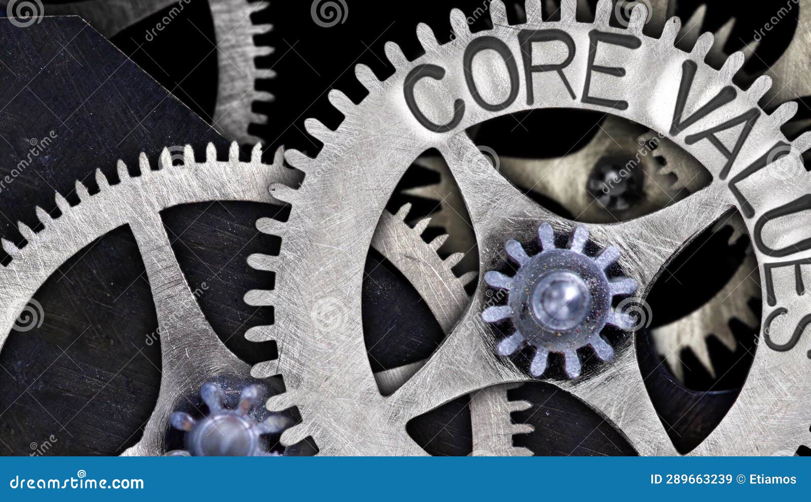 Tooth Wheels with Core Values Concept Stock Video - Video of motion ...