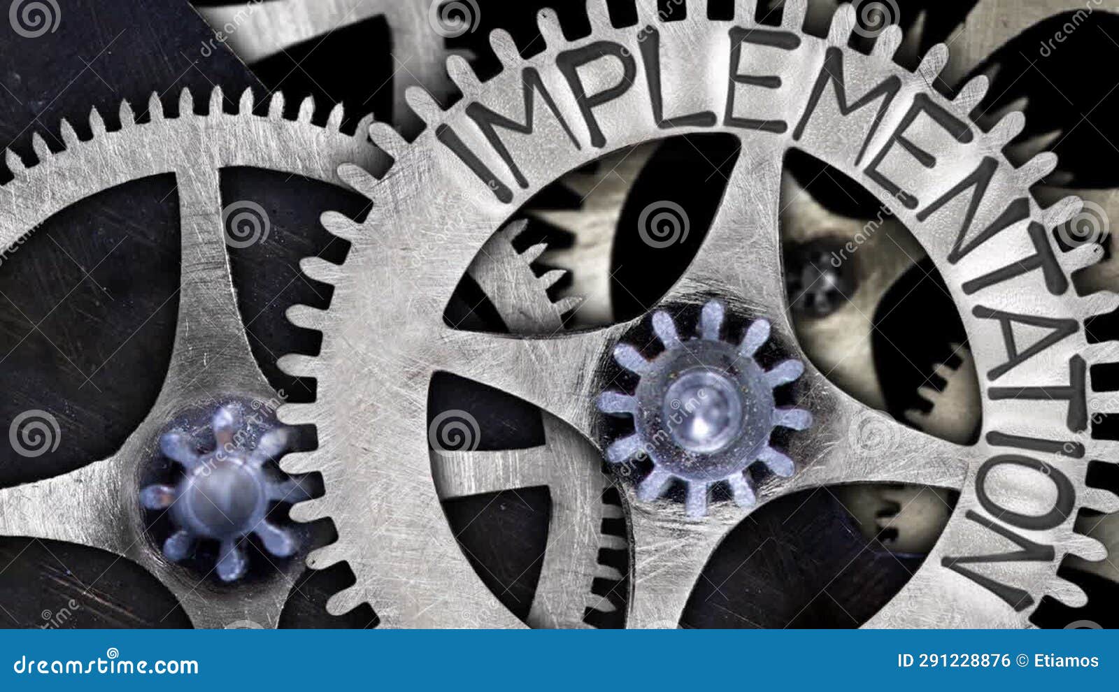 Tooth Wheels with Implementation Concept Stock Footage - Video of ...