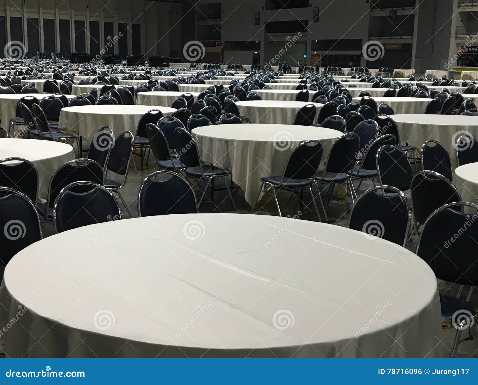 Group of Round Table / Pattern of Round Table Stock Photo - Image of ...