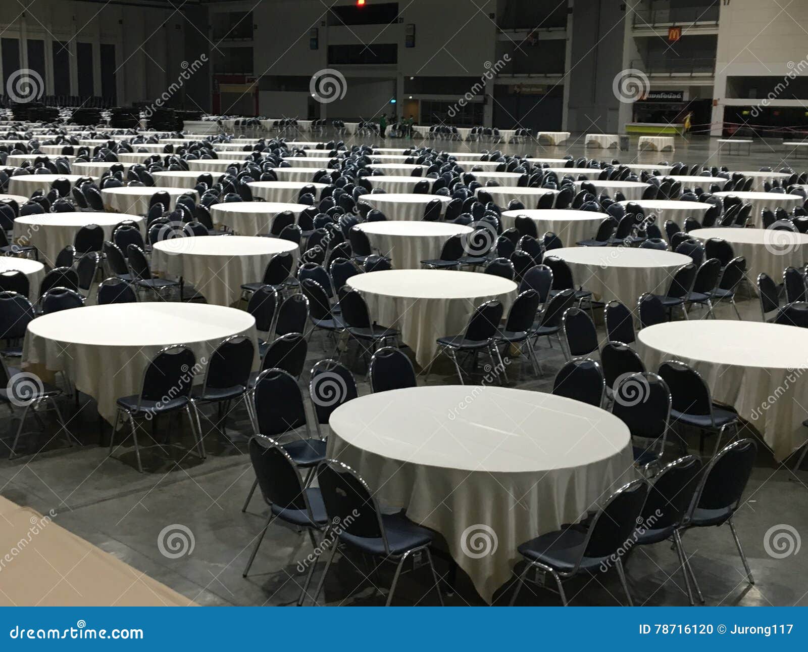 Group of Round Table / Pattern of Round Table Stock Photo - Image of ...