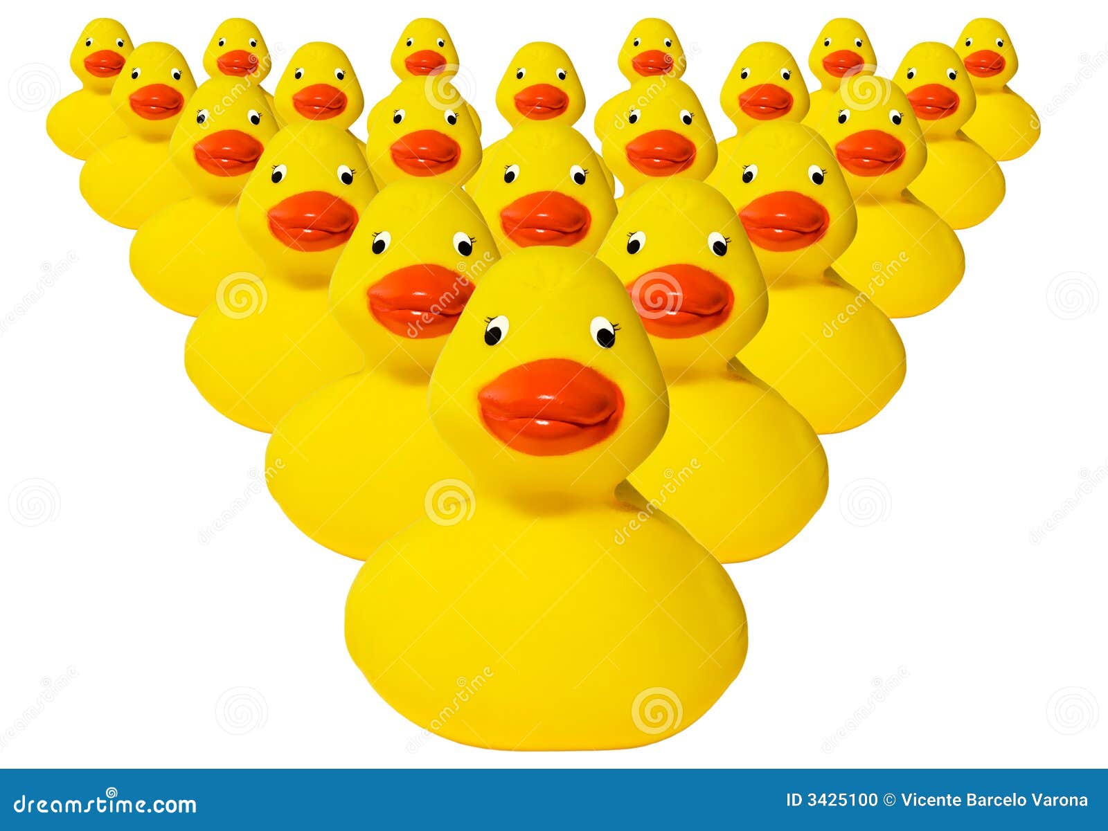 Group of rubber duckies stock photo. Image of horde, bath - 3425100