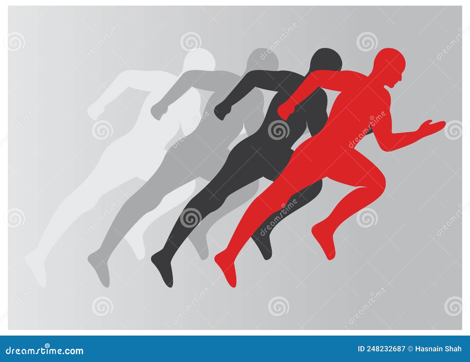 Running man vector symbol. stock vector. Illustration of healthy ...