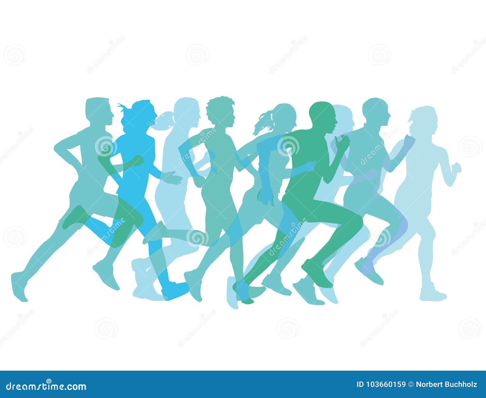 Group of runners stock vector. Illustration of icon - 103660159