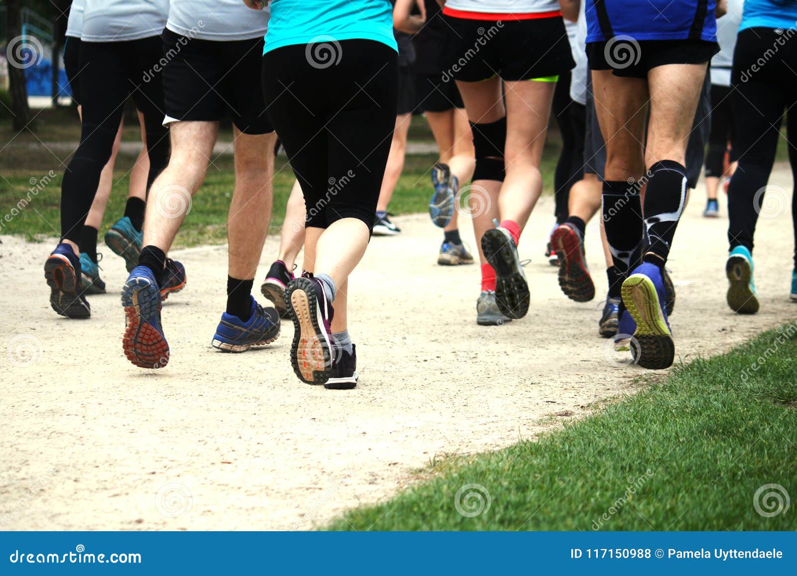 Getting Fit Jogging in the Park Stock Photo - Image of outside, athlete ...