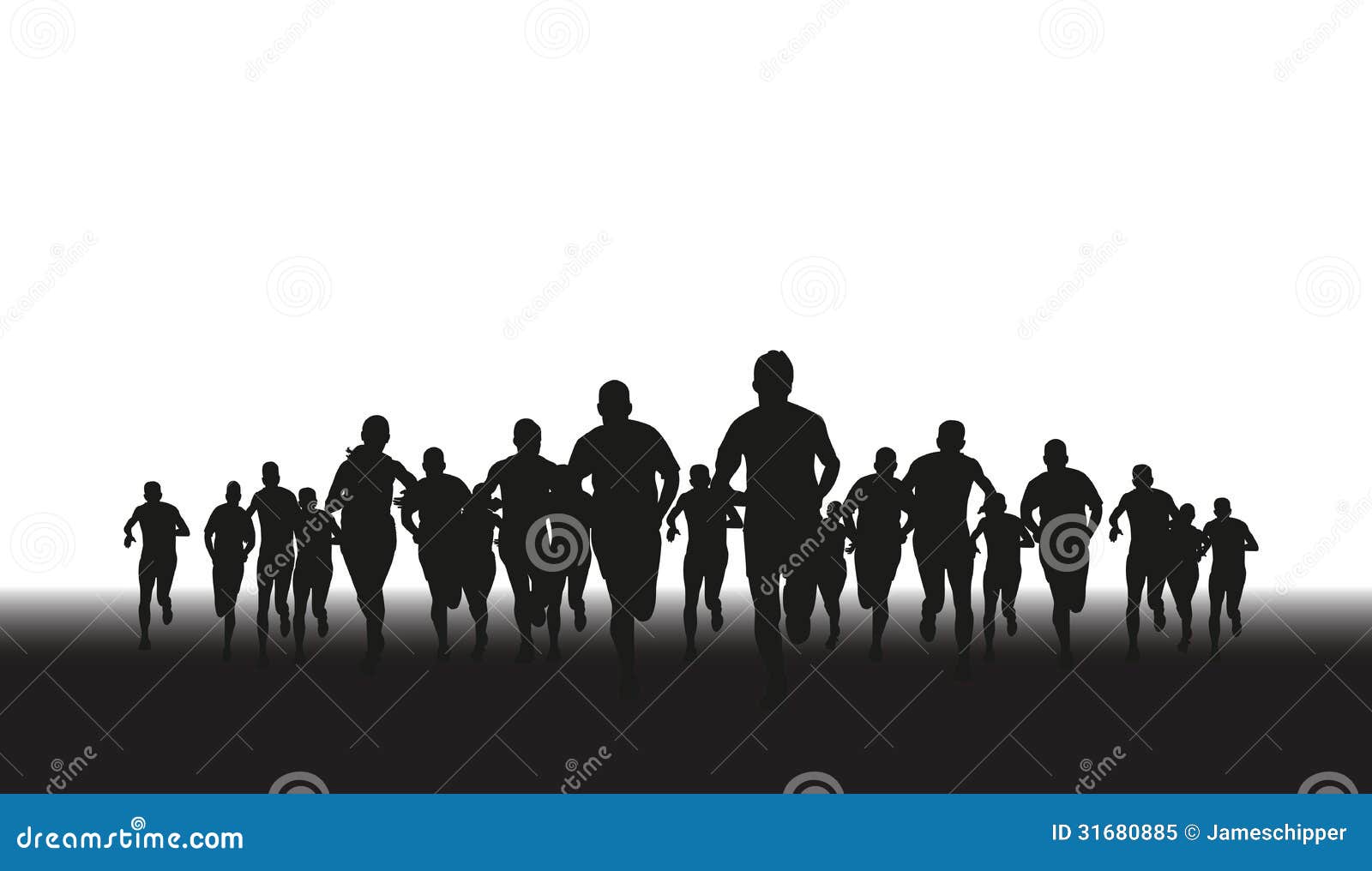 Group Of Runners Royalty Free Stock Photo - Image: 31680885