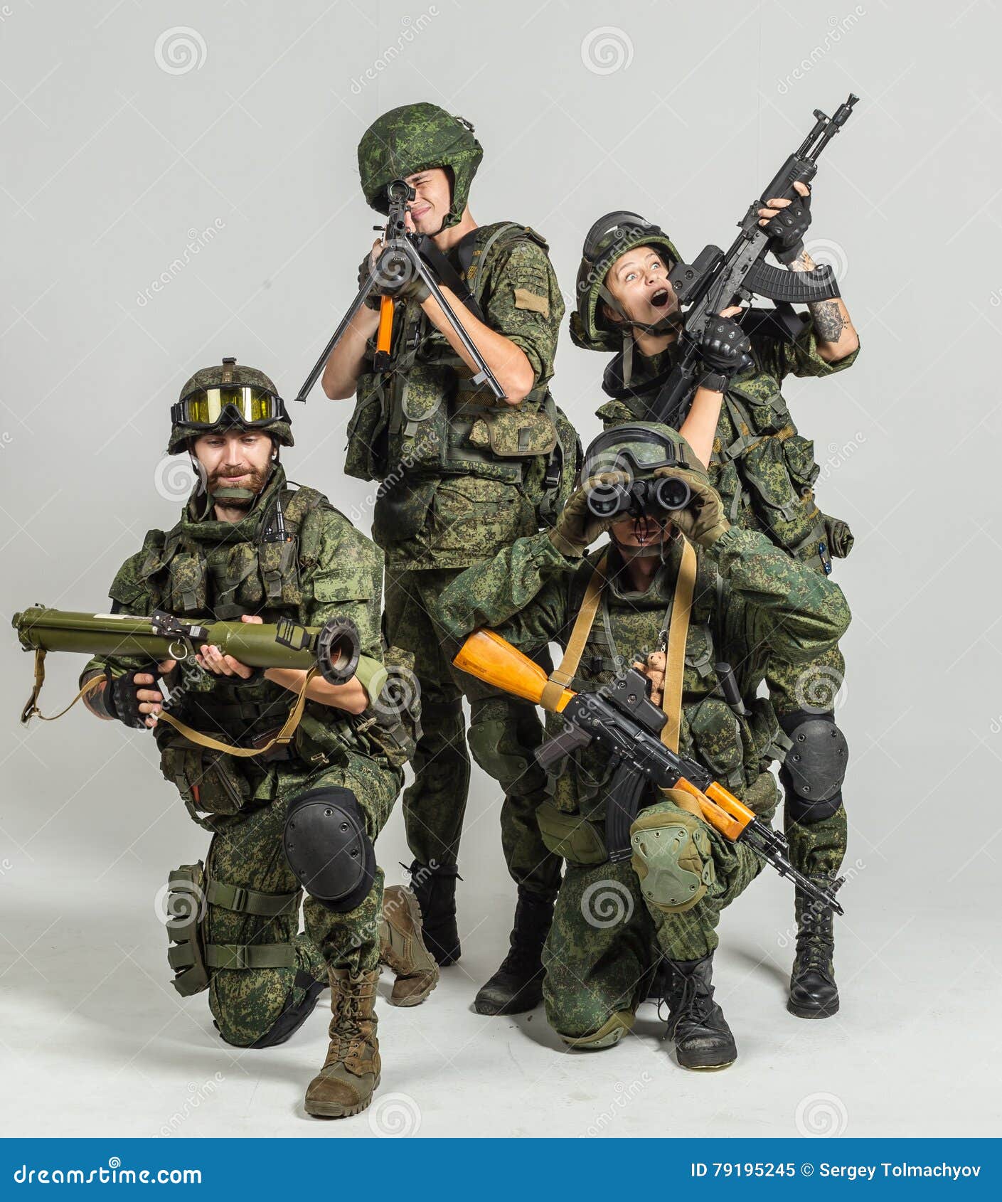 Group of russian soldiers stock image. Image of occupation - 79195245