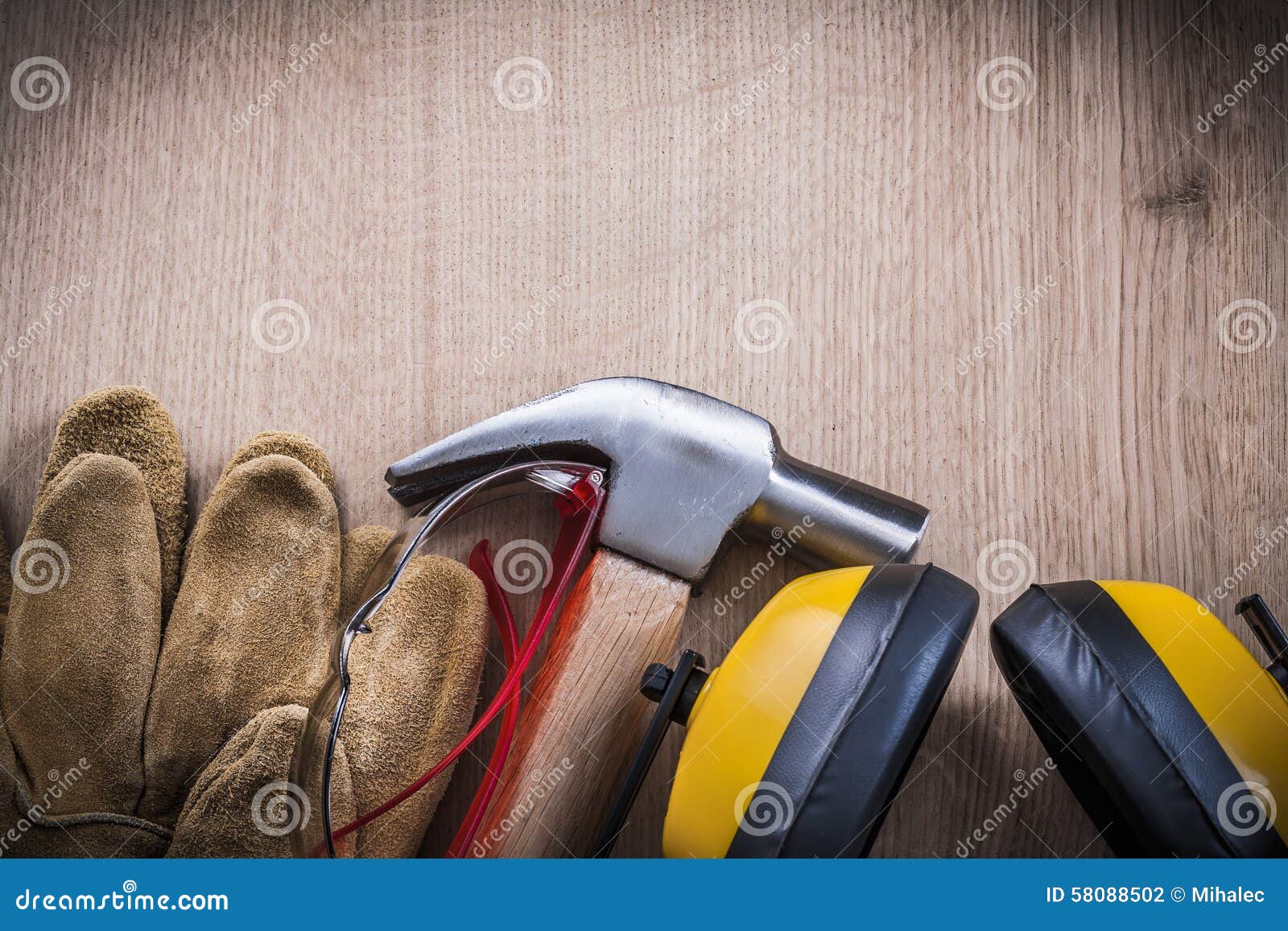 Group Safety Meeting, Teamwork And Leadership. Royalty-Free Stock Photo ...