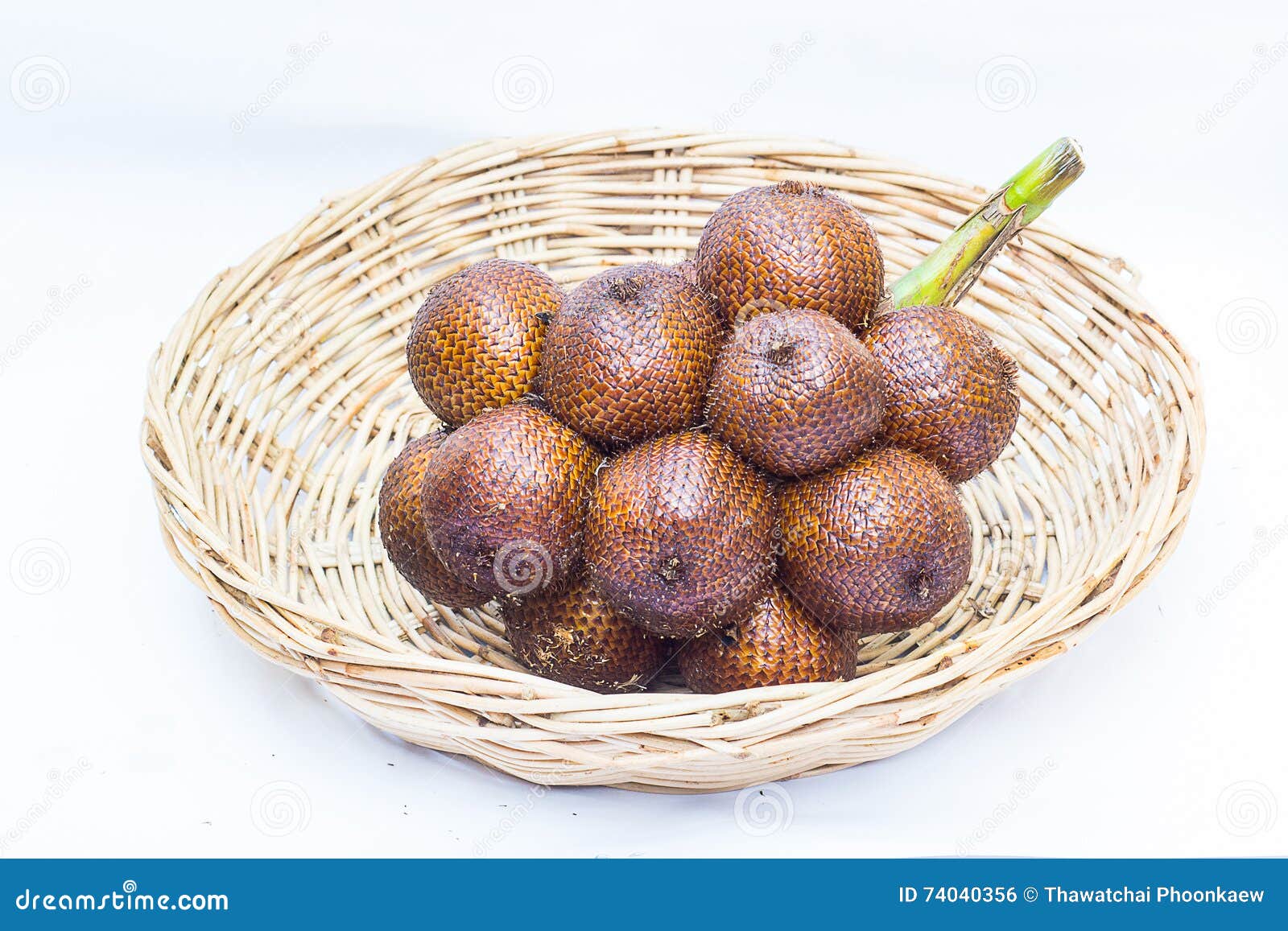 A Group of Salak in Basket . Stock Photo - Image of tropical, sour ...