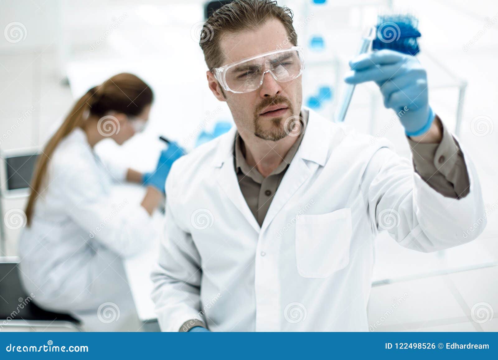 Group of Scientists from a Modern Laboratory Stock Photo - Image of ...