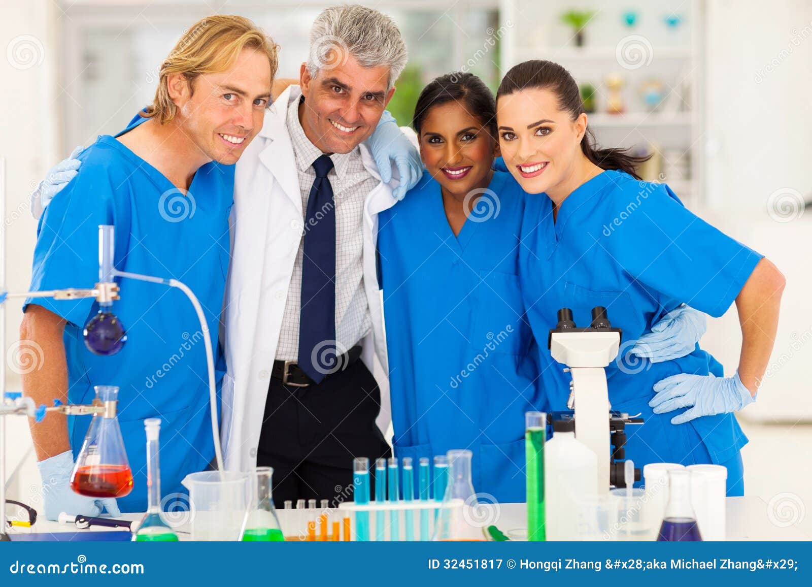 Group of scientists stock image. Image of occupation - 32451817 Group of scientists stock image. Image of occupation - 32451817