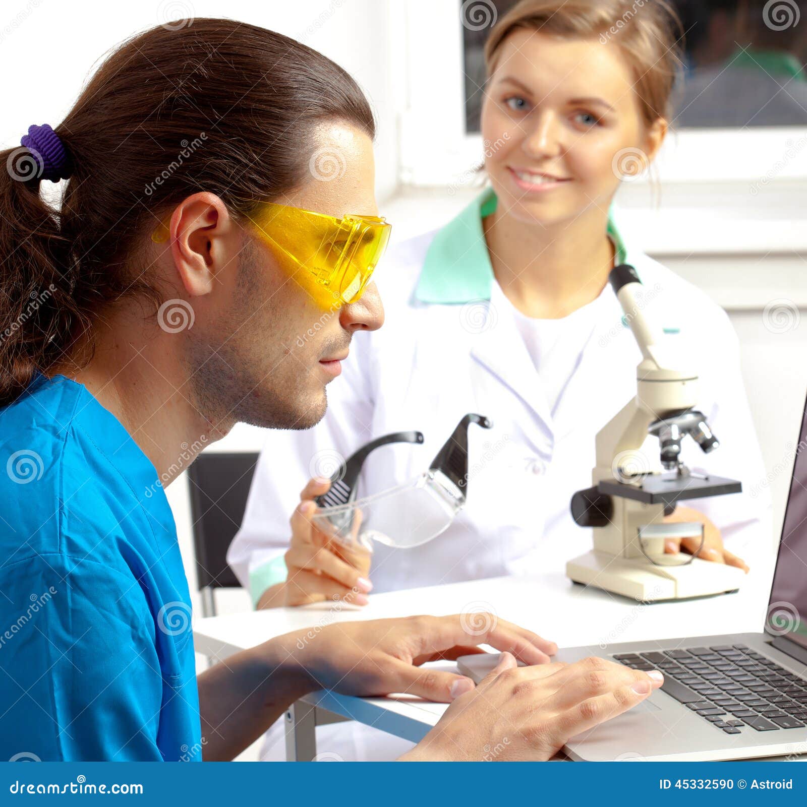 Group of scientists stock photo. Image of care, occupation - 45332590