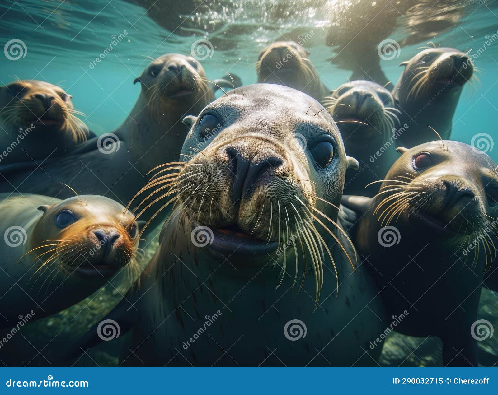 A group of sea seals stock image. Image of outdoors - 290032715