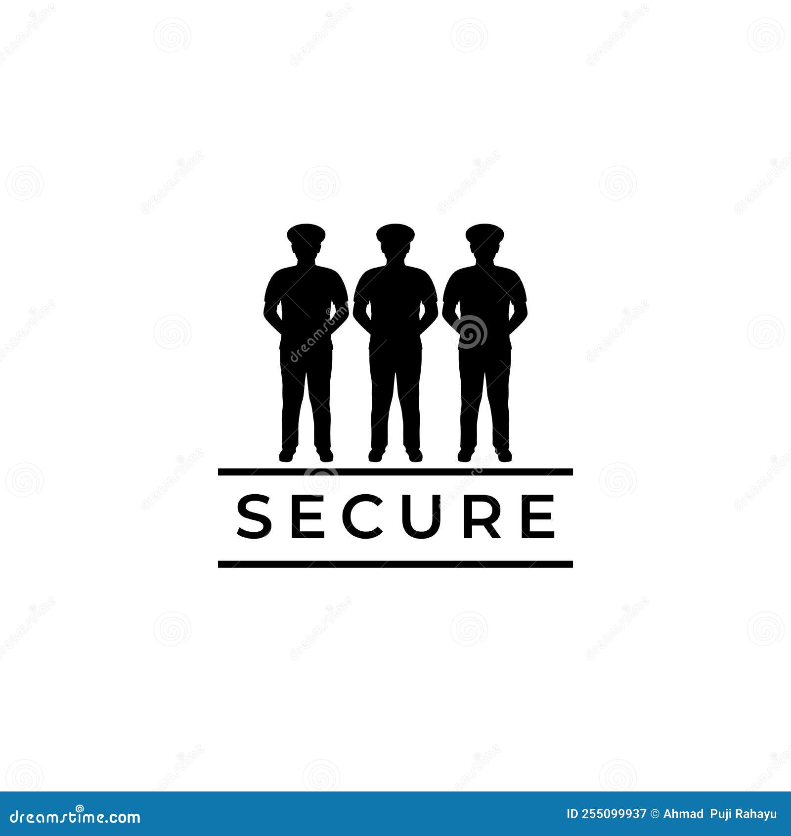 Group Security Man Logo Design Stock Vector - Illustration of creative ...