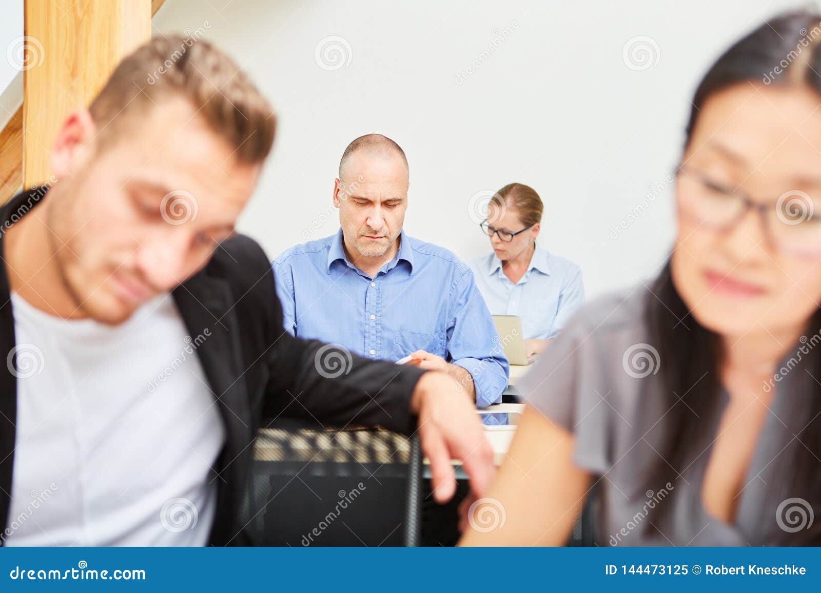 Group in a Seminar for Adult Education Stock Image - Image of studies ...