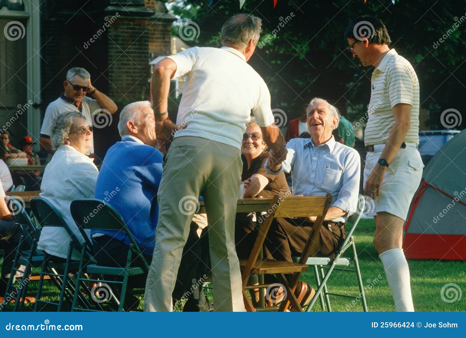 A Group of Senior Citizens Socializing, Editorial Stock Image - Image ...