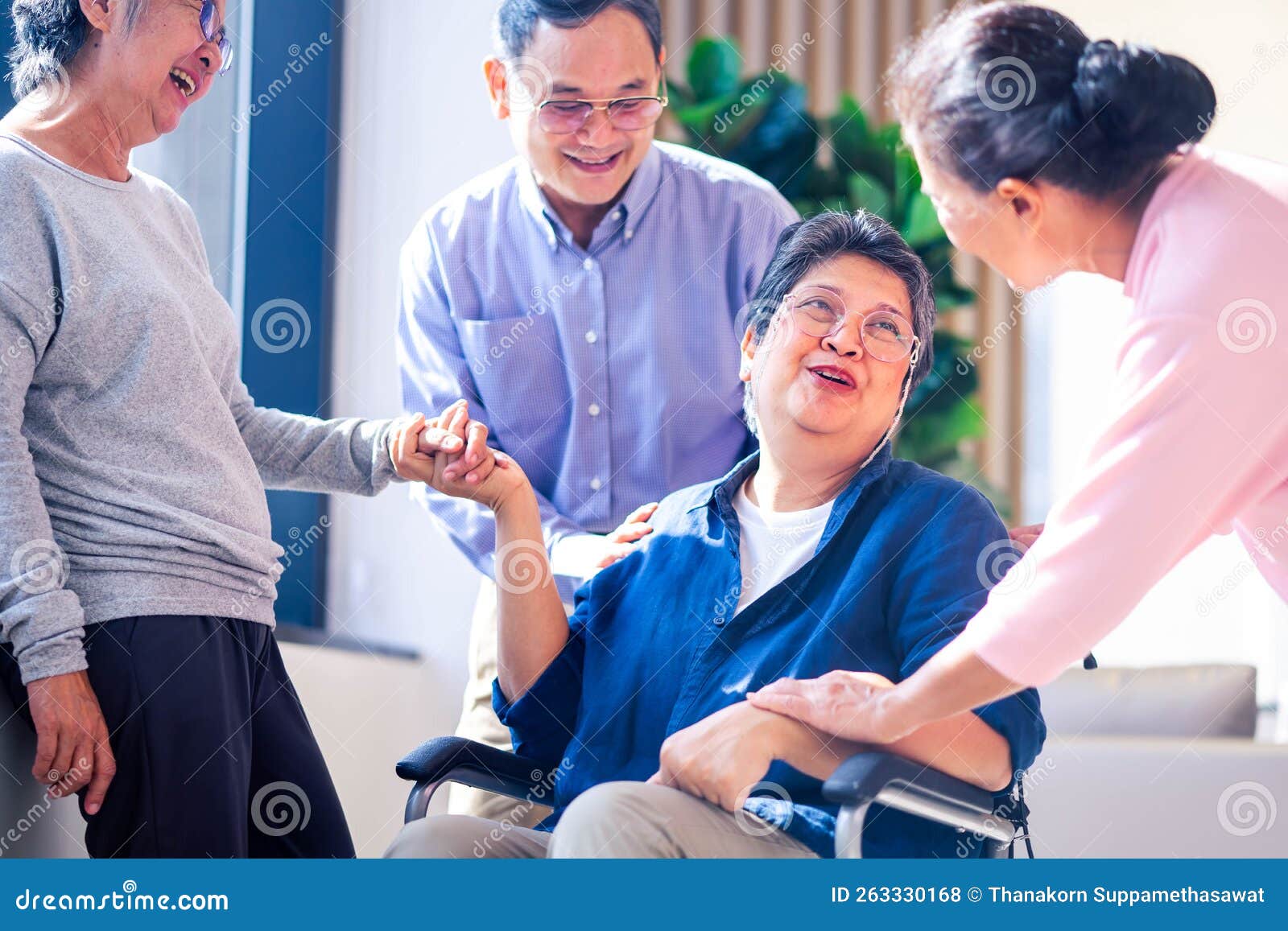 Group of Senior Friends Chatting Stock Photo - Image of happy, chatting ...