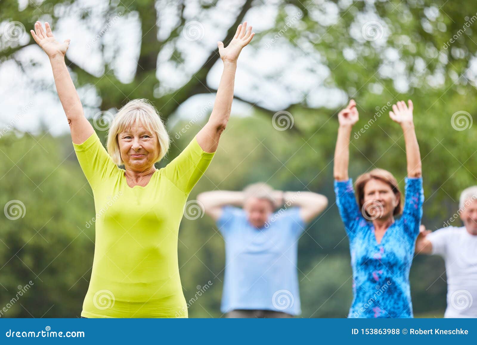 Senior with Back Training in Rehab Stock Photo - Image of healthy ...